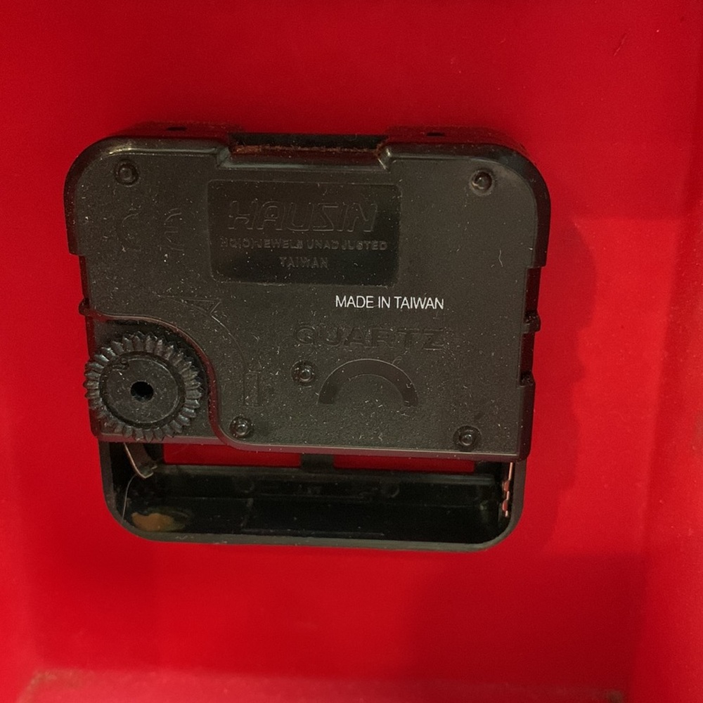 Craftsman Toolbox Shop Clock - Gem